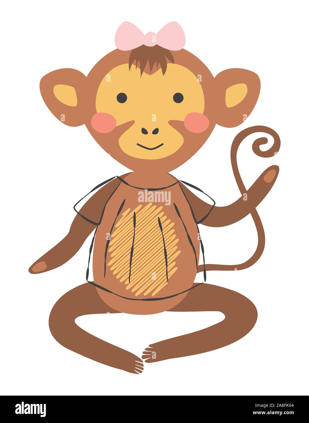 Girl Monkey Cartoon Images