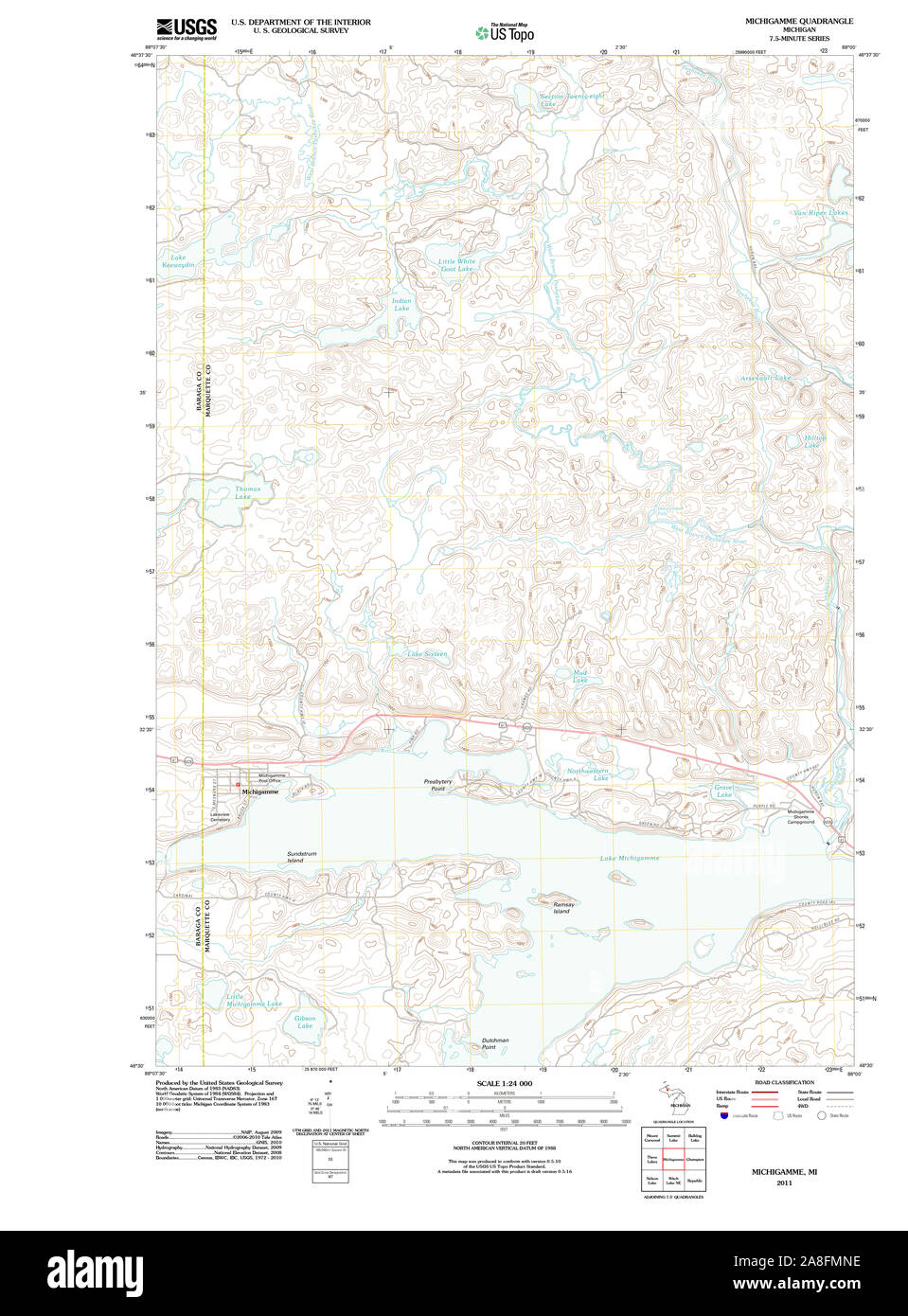 Michigamme Cut Out Stock Images & Pictures - Alamy