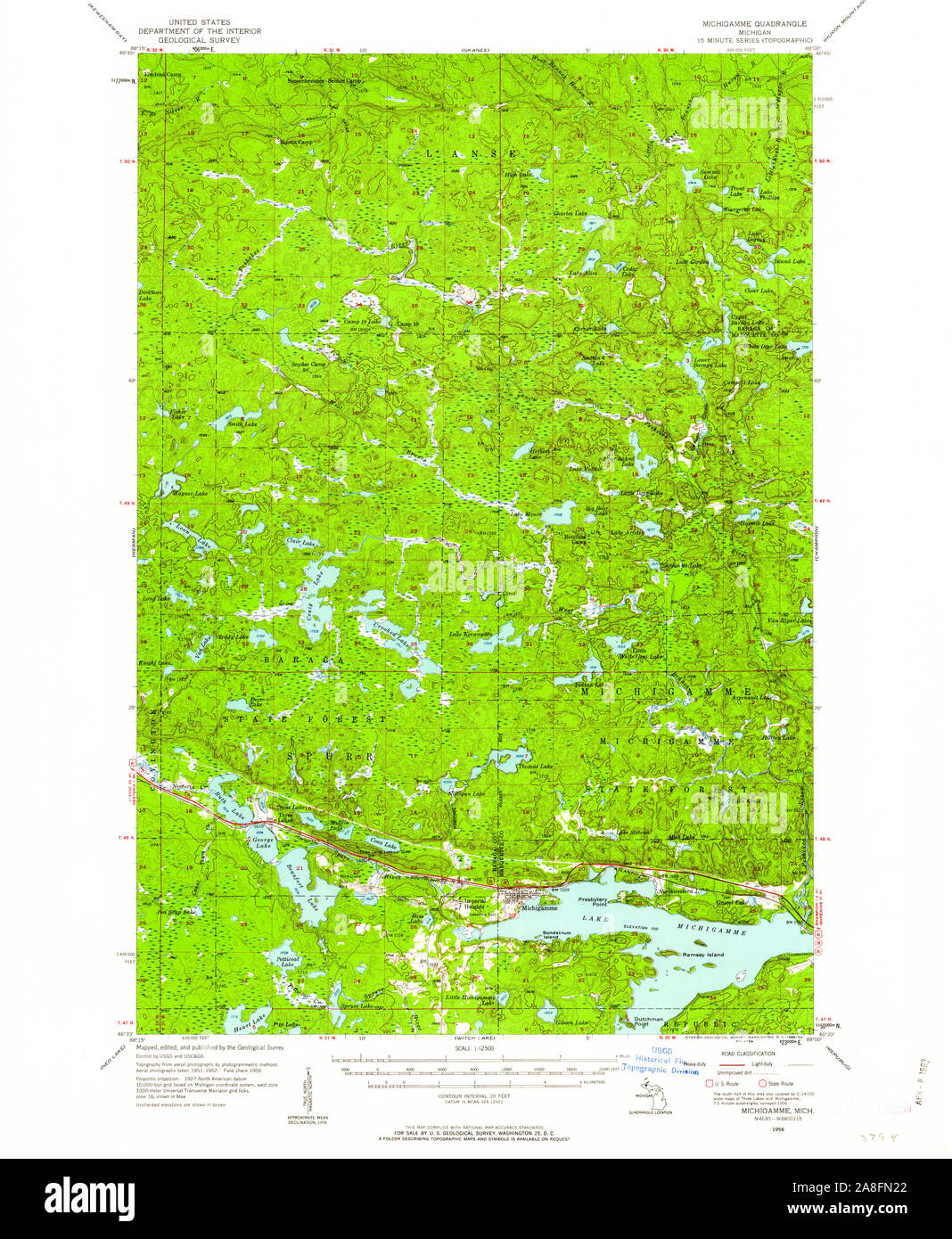 Michigamme hi-res stock photography and images - Alamy