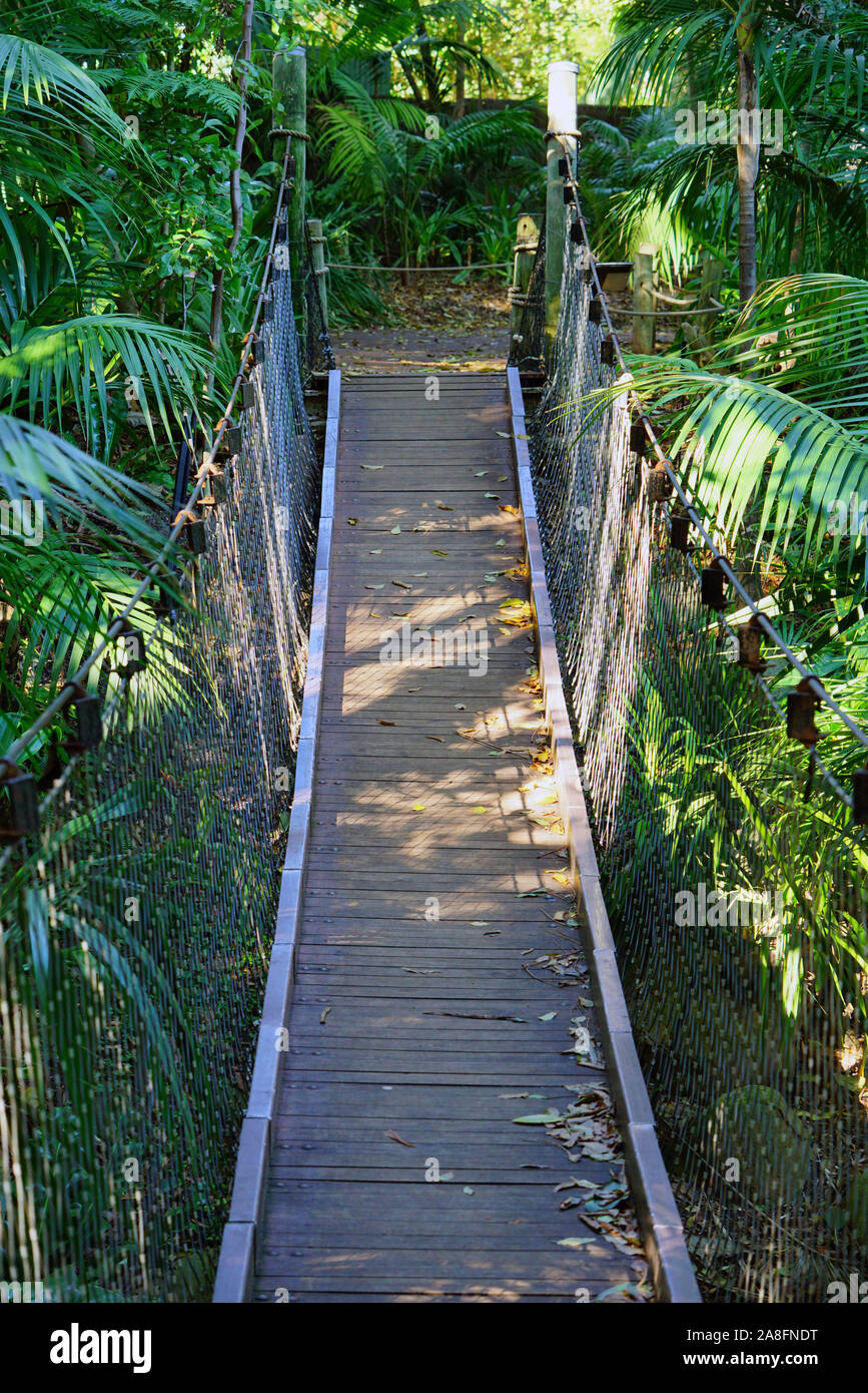 PERTH, AUSTRALIA -2 JUL 2019- View of the Perth Zoo, a zoological park ...