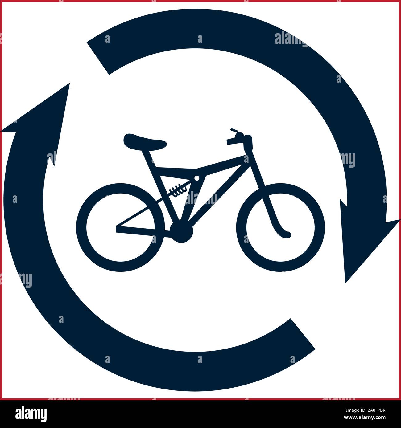 cycle icon design, Vehicle bicycle bike lifestyle sport and ...