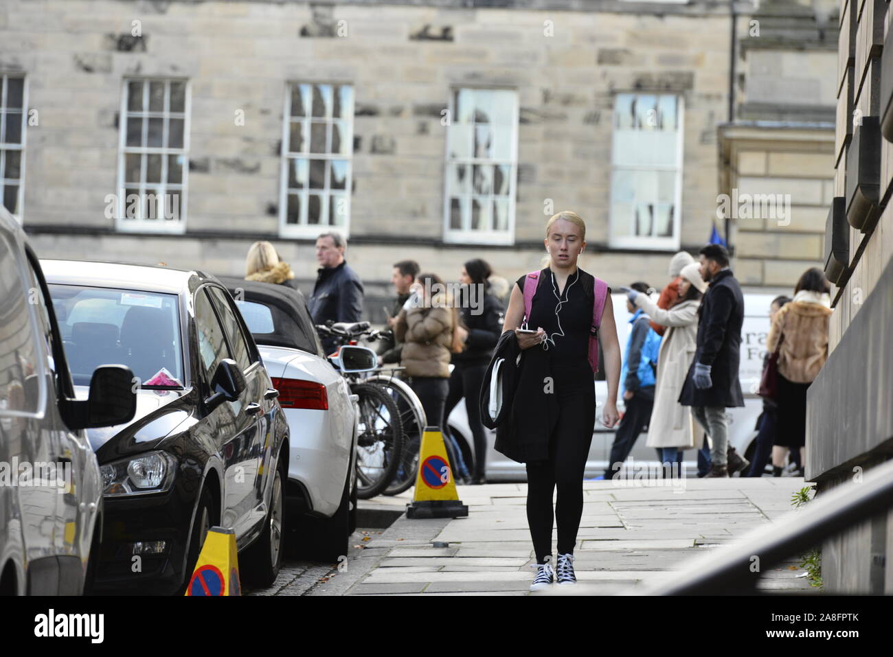 Life in European city Stock Photo - Alamy