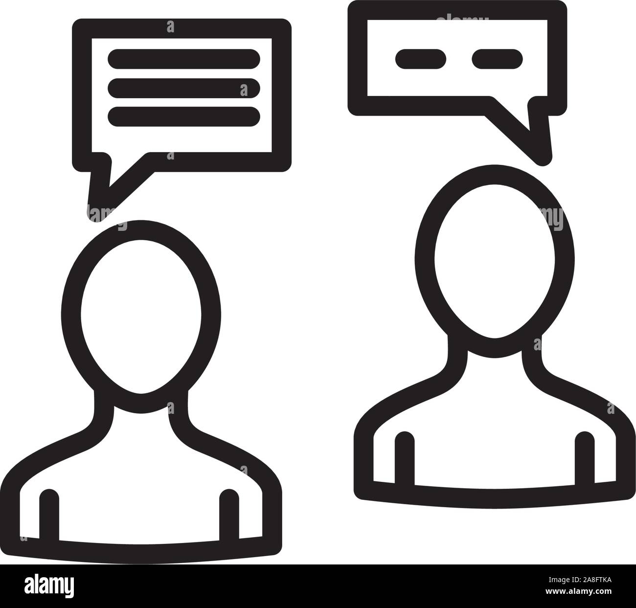 Social media and multimedia avatars icon, Apps communication digital ...