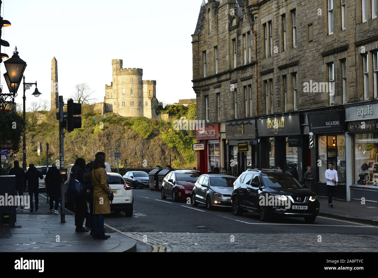 Life in a European city Stock Photo - Alamy