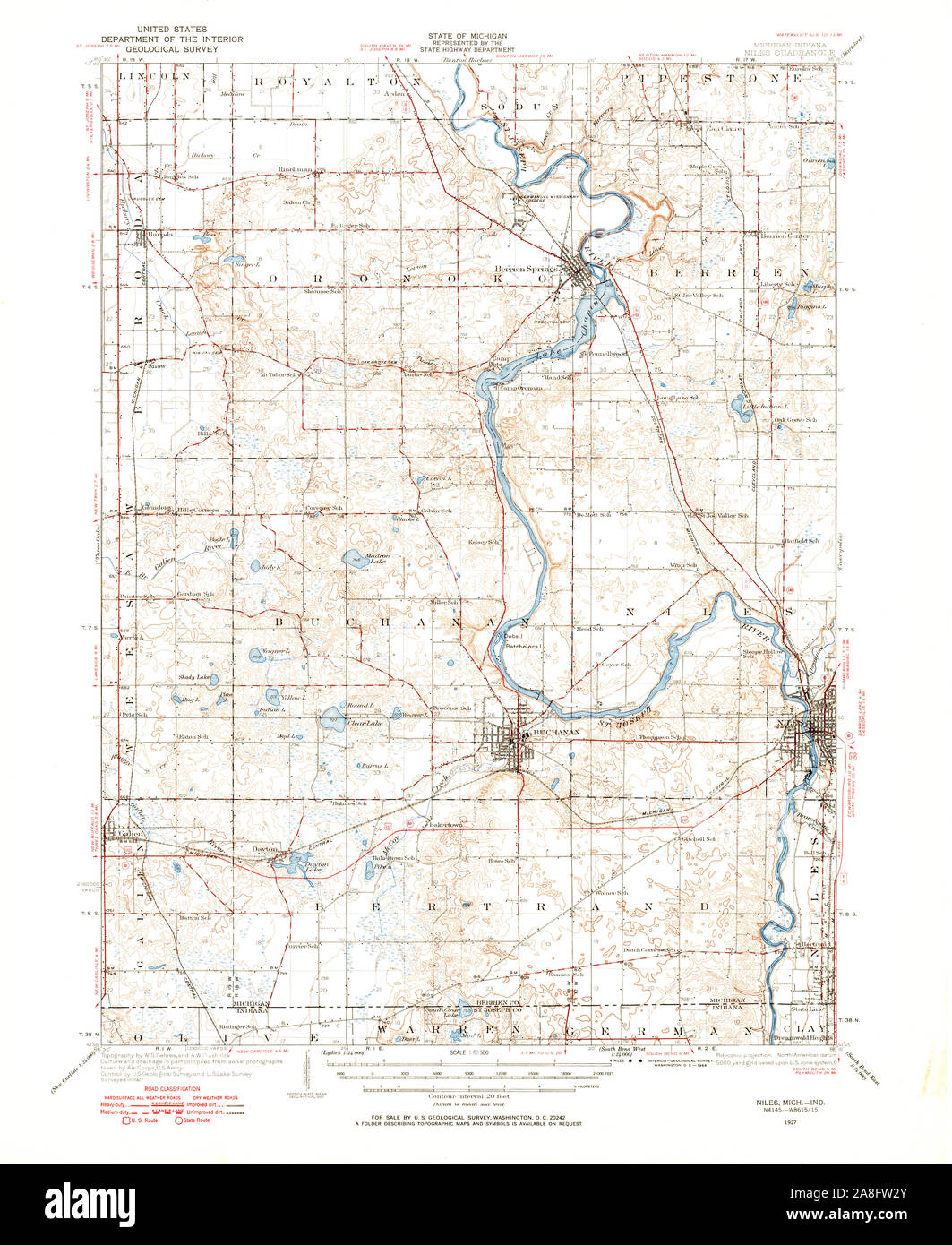 Map of niles hi-res stock photography and images - Alamy