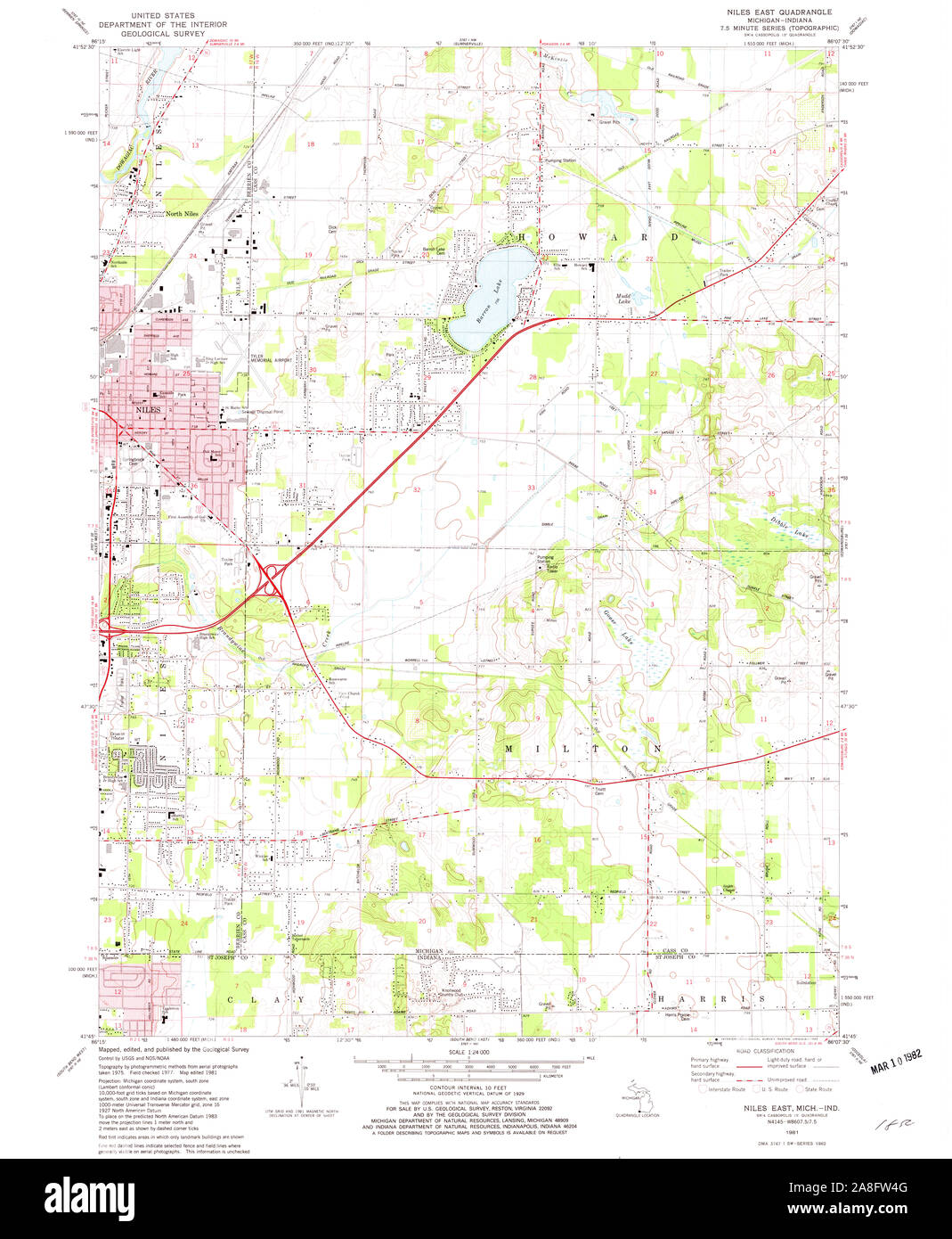 Niles michigan map Cut Out Stock Images & Pictures - Alamy Niles michigan map Cut Out Stock Images & Pictures - Alamy