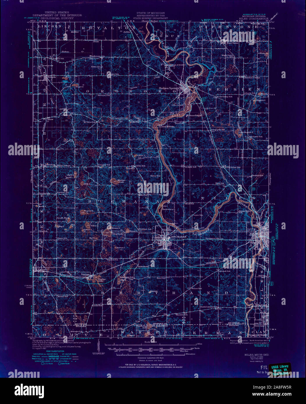 Map of niles hi-res stock photography and images - Alamy