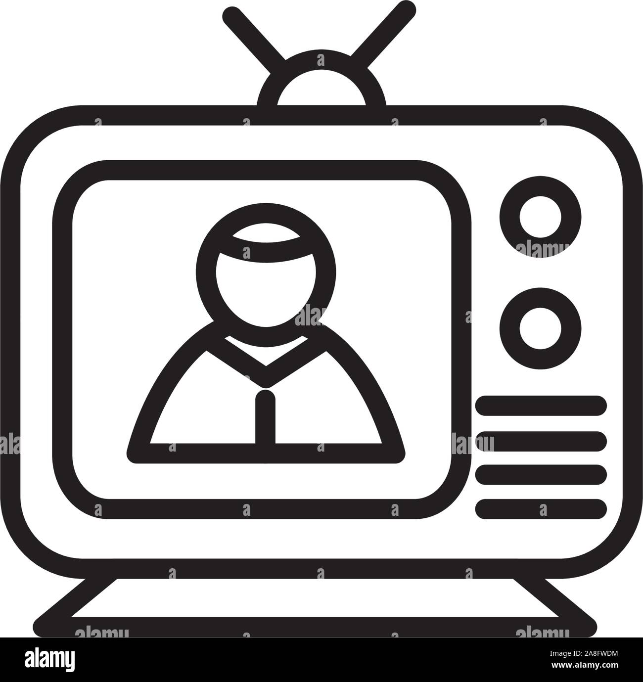 Social media and multimedia avatar icon, Apps communication digital ...