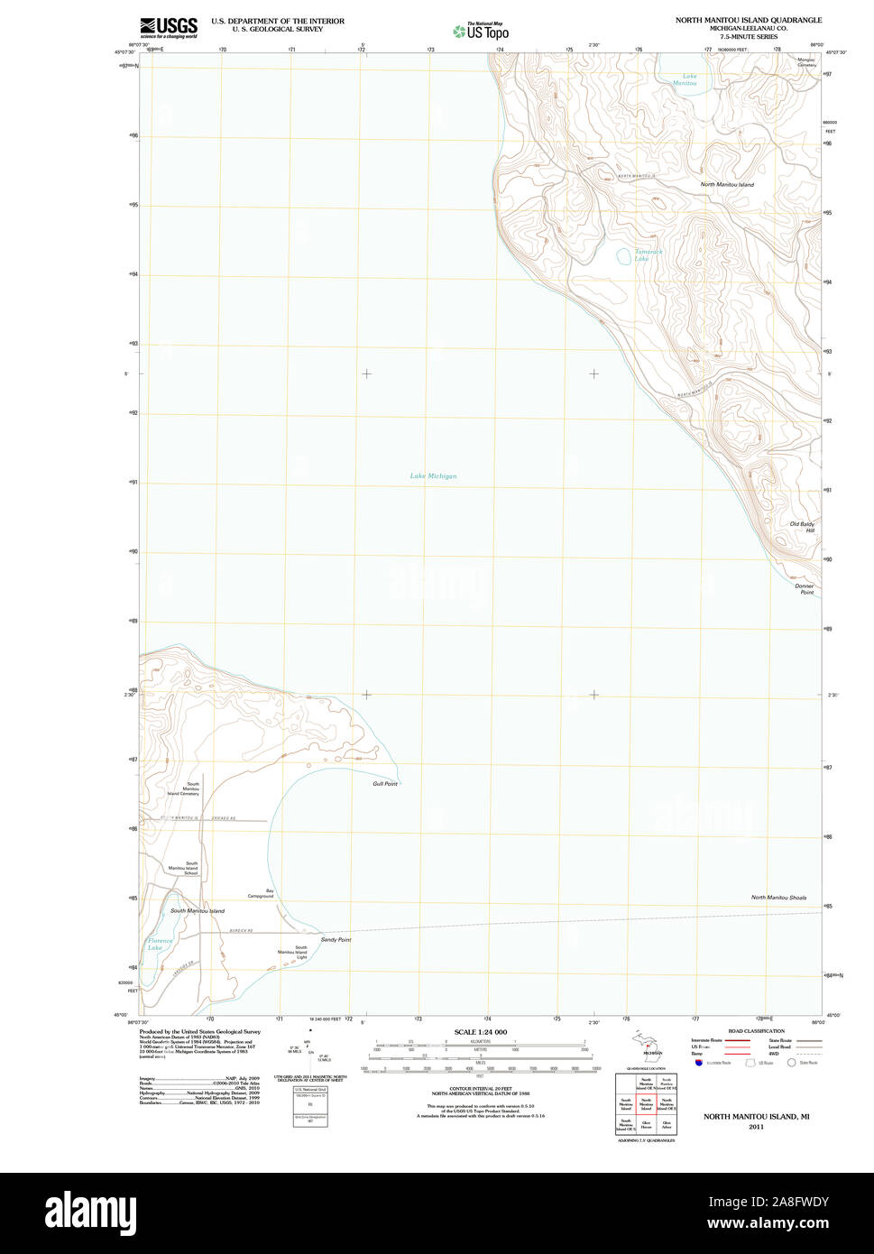 North manitou island Cut Out Stock Images & Pictures - Alamy