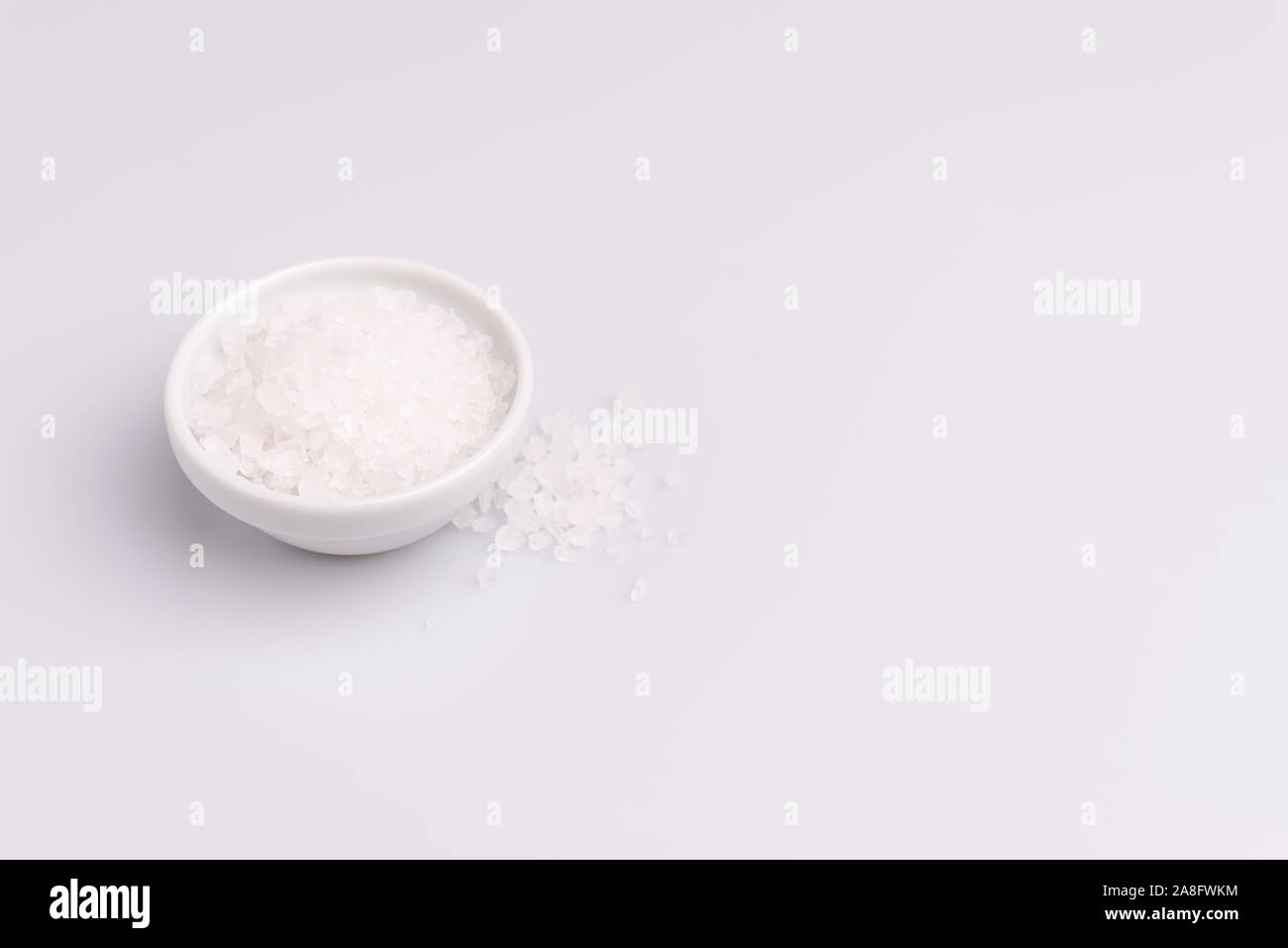 Coarse sea salt background Stock Photo - Alamy