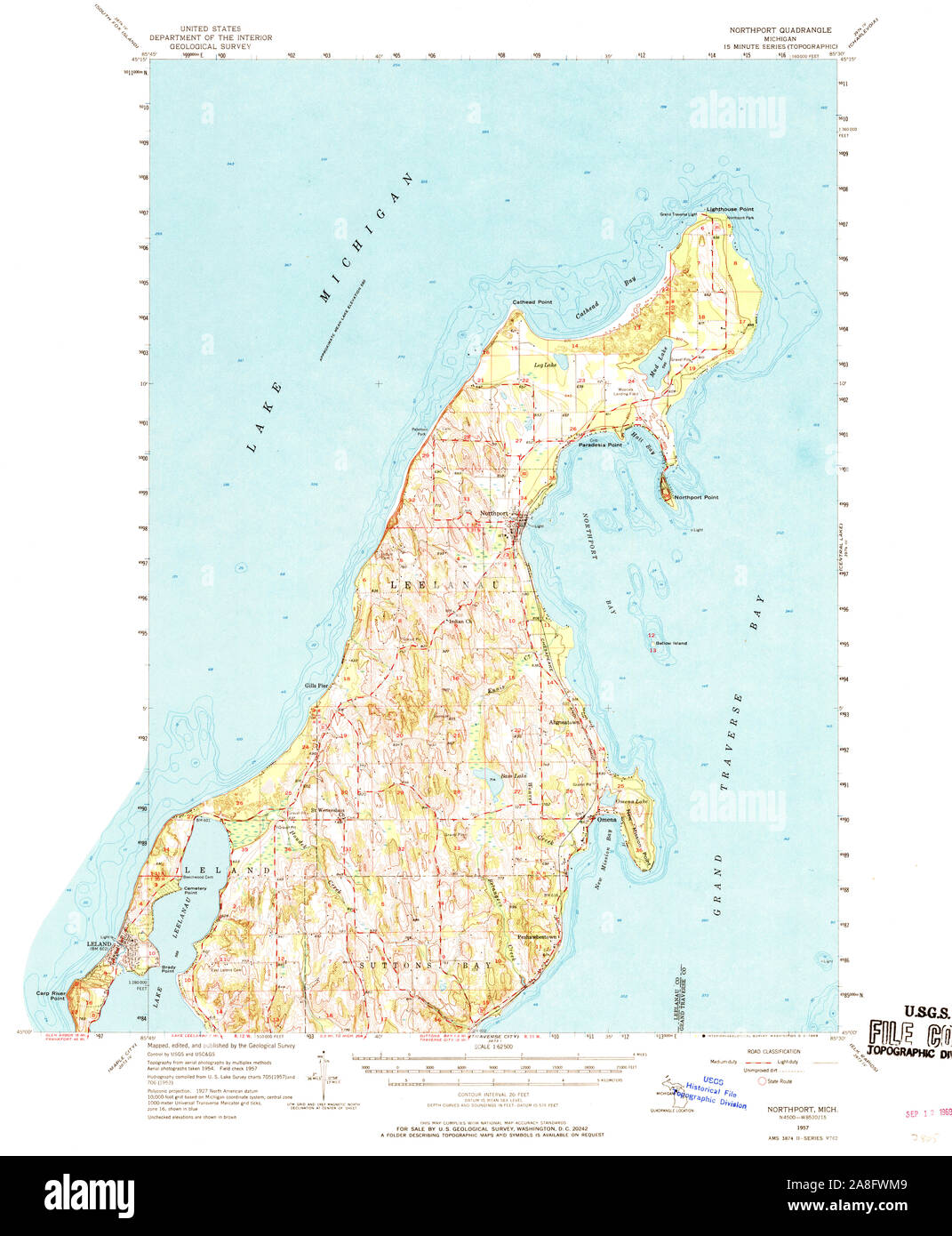 Map of northport hi-res stock photography and images - Alamy