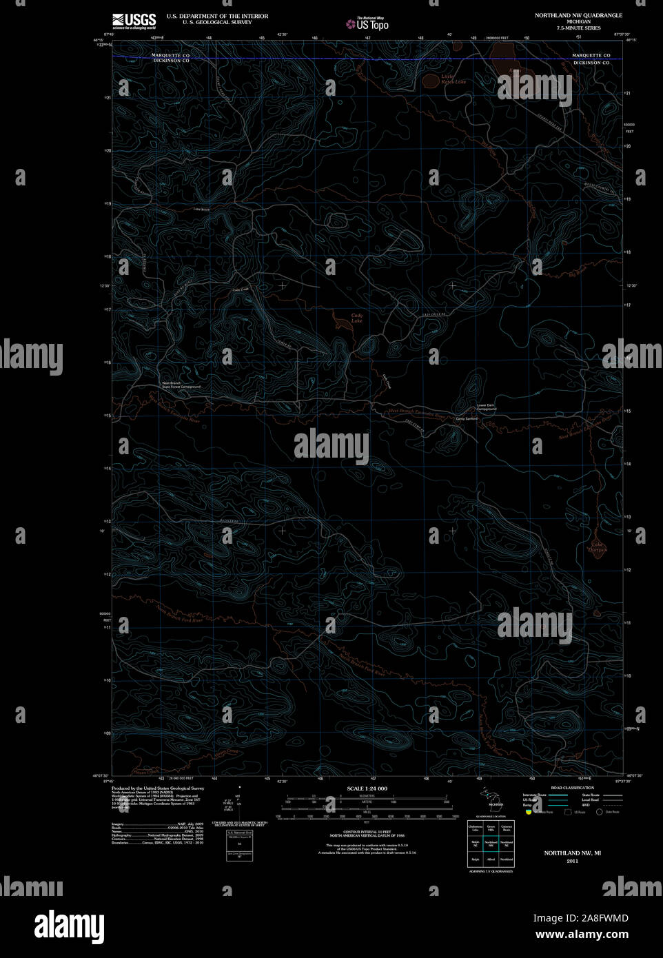 Northland map hi-res stock photography and images - Alamy