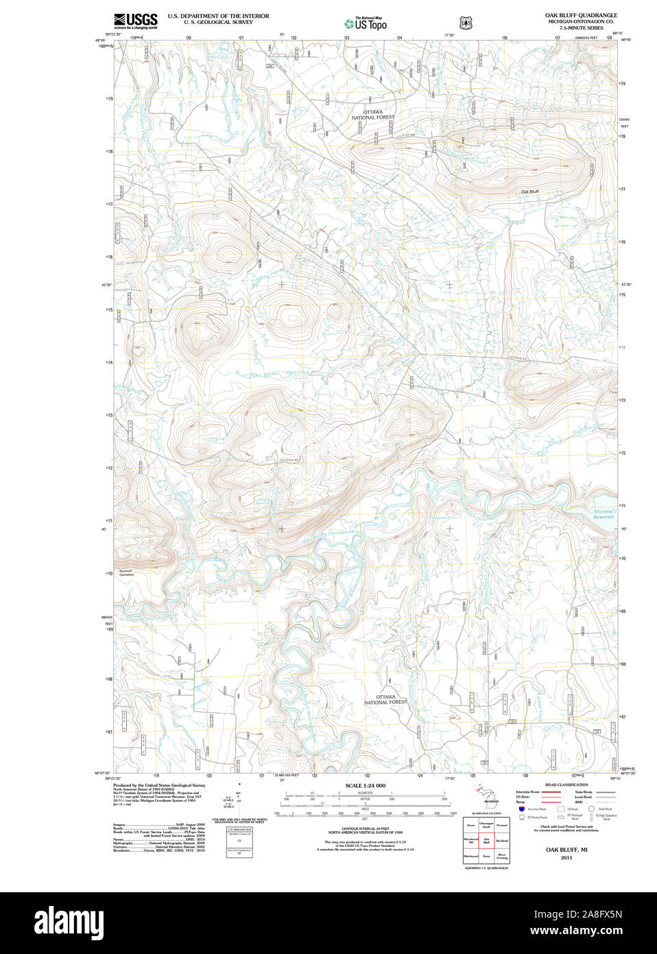 Map of oak bluff hi-res stock photography and images - Alamy
