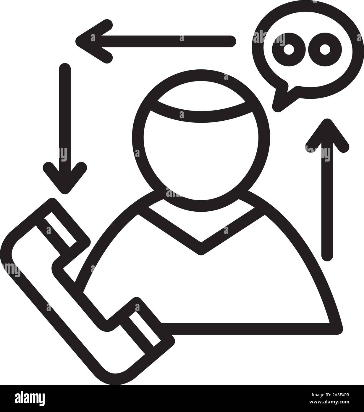 Social media and multimedia avatar icon, Apps communication digital ...