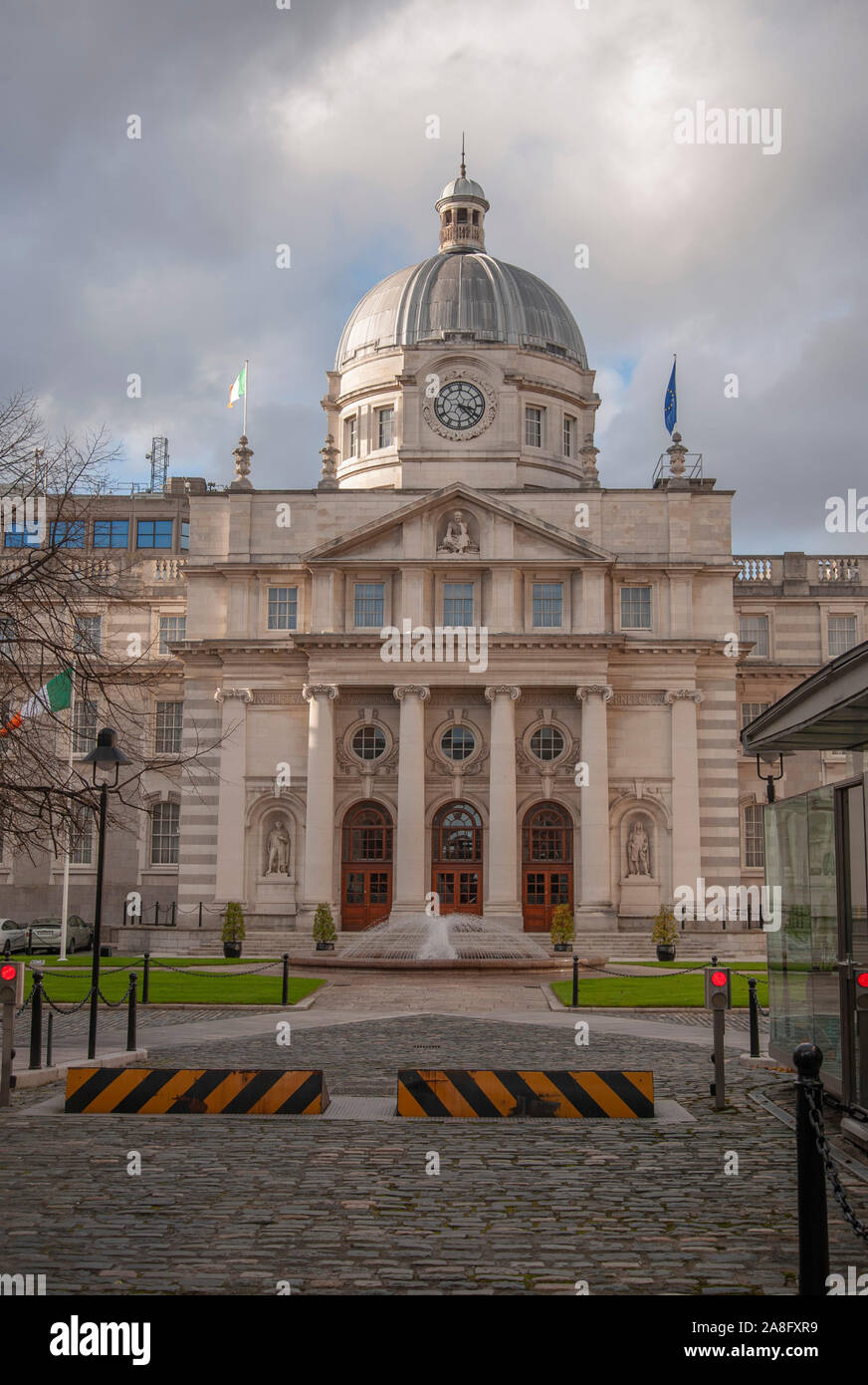 The Office of the Taoiseach government building in Dublin Ireland Stock ...