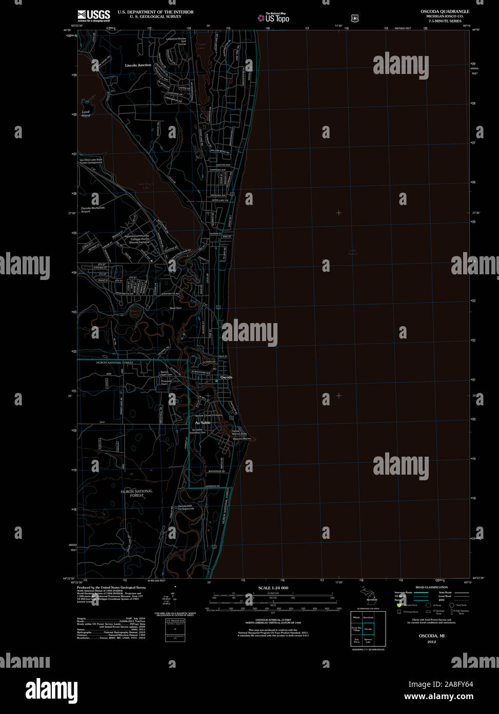 Oscoda hi-res stock photography and images - Alamy