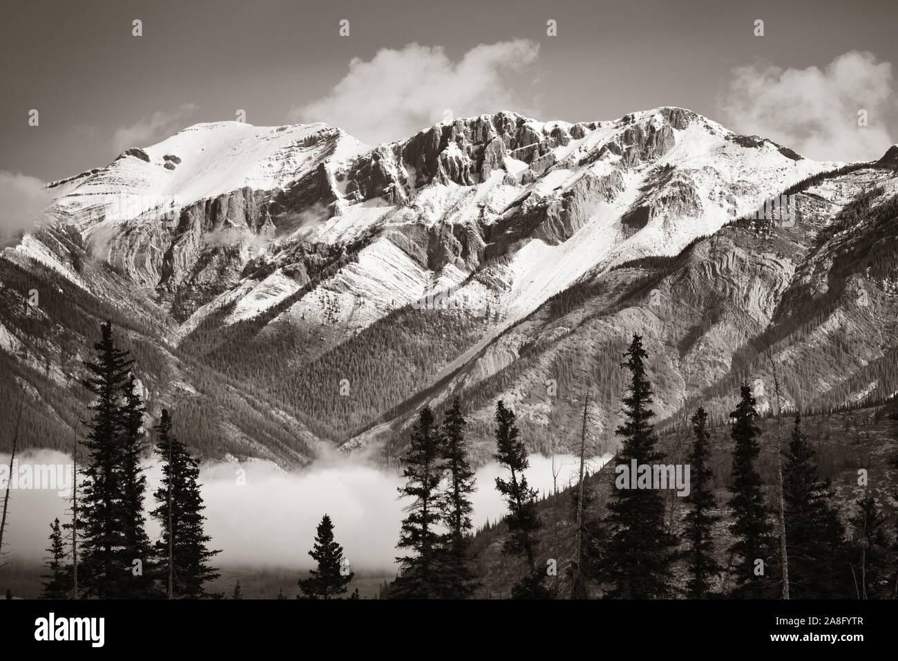 Beautiful scene in Jasper National Park in Canada Stock Photo - Alamy