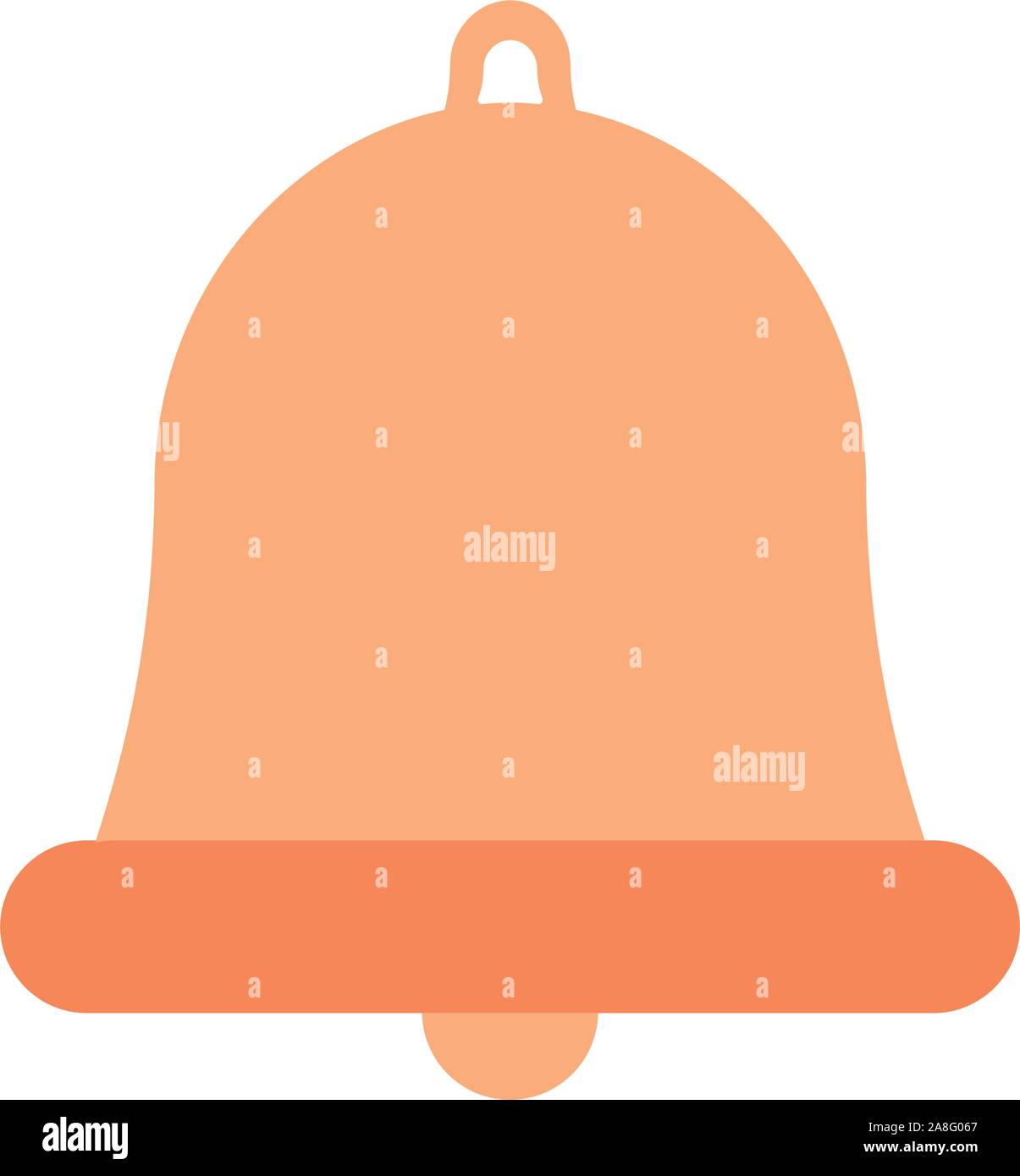 alarm bell on white background vector illustration design Stock Vector ...