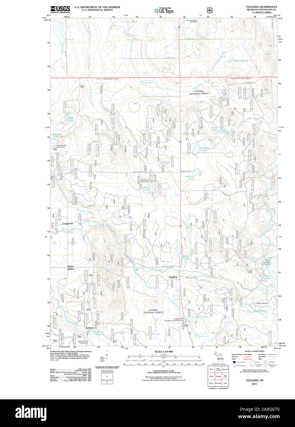Map Of Paulding High Resolution Stock Photography and Images - Alamy