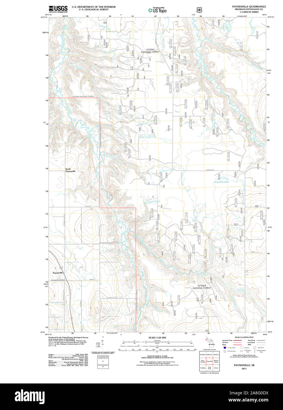 Map of paynesville hi-res stock photography and images - Alamy