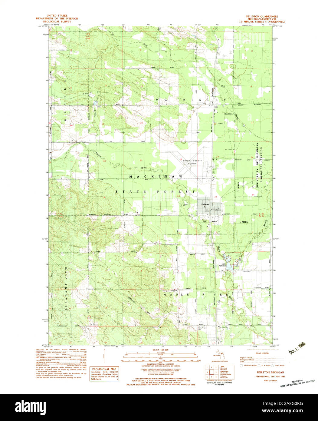 Pellston hi-res stock photography and images - Alamy