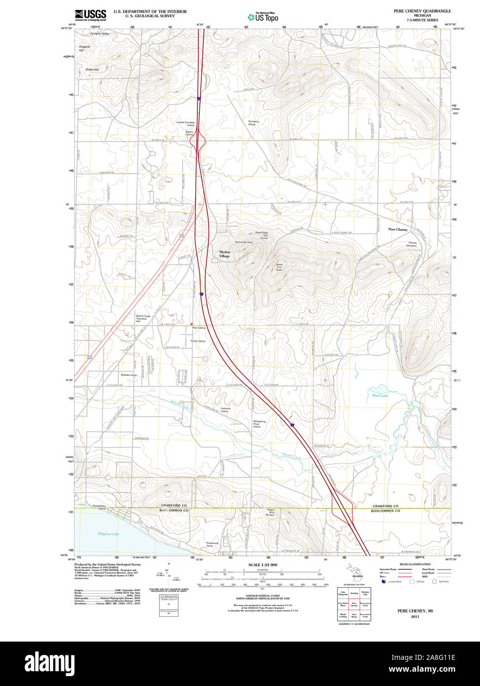 Cheney map hi-res stock photography and images - Alamy