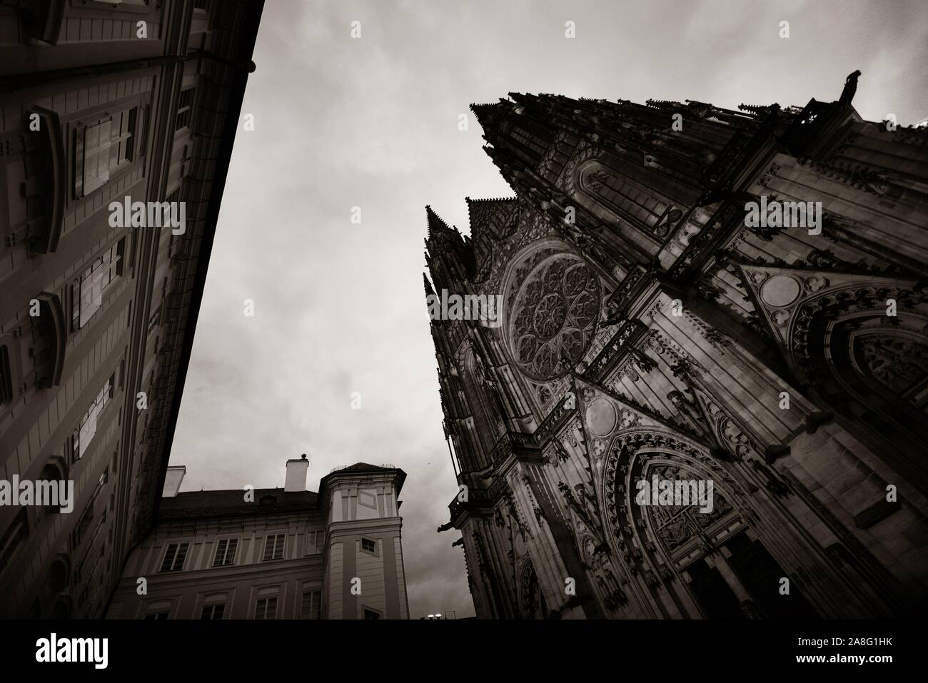 St. Vitus Cathedral in Prague Castle Czech Republic Stock Photo - Alamy