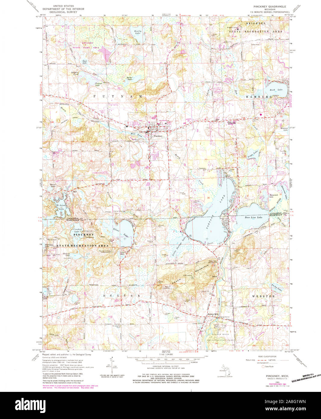 Pinckney michigan hi-res stock photography and images - Alamy