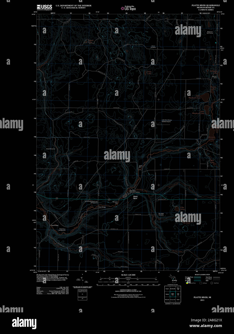 Map of platte river hi-res stock photography and images - Alamy