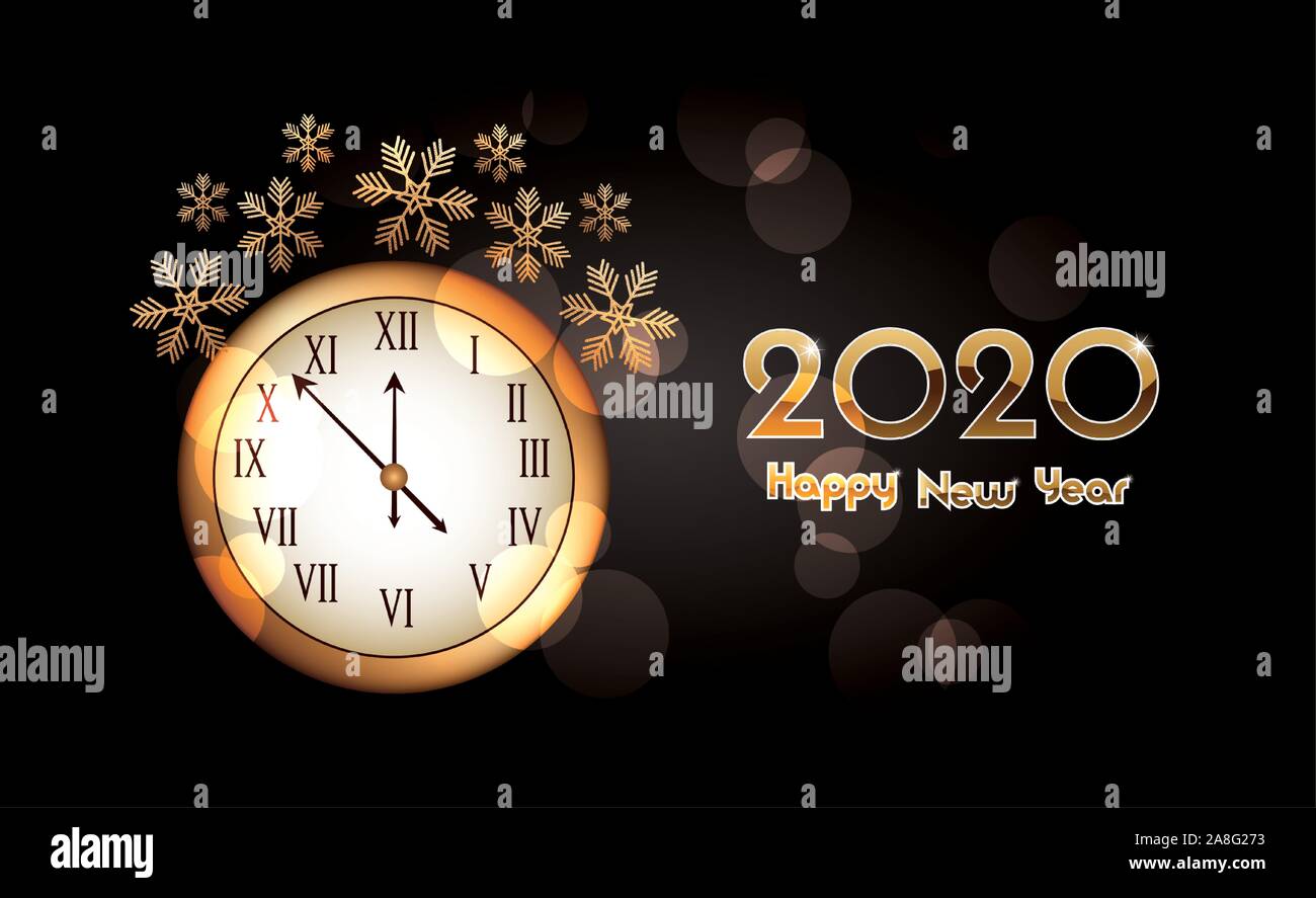 2020 welcome new year Stock Vector Images - Alamy
