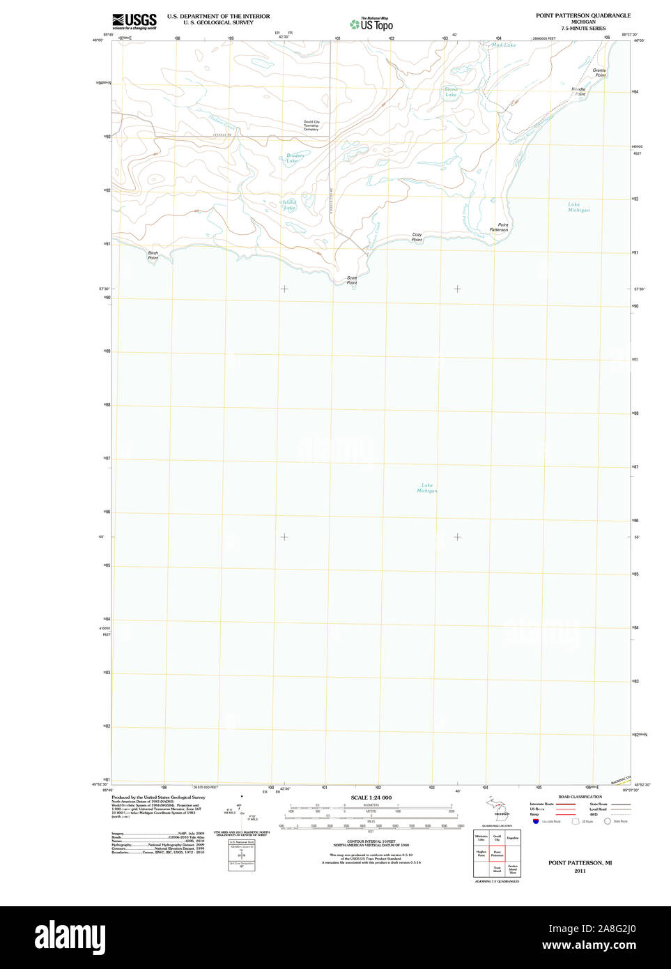 Map of patterson Cut Out Stock Images & Pictures - Alamy