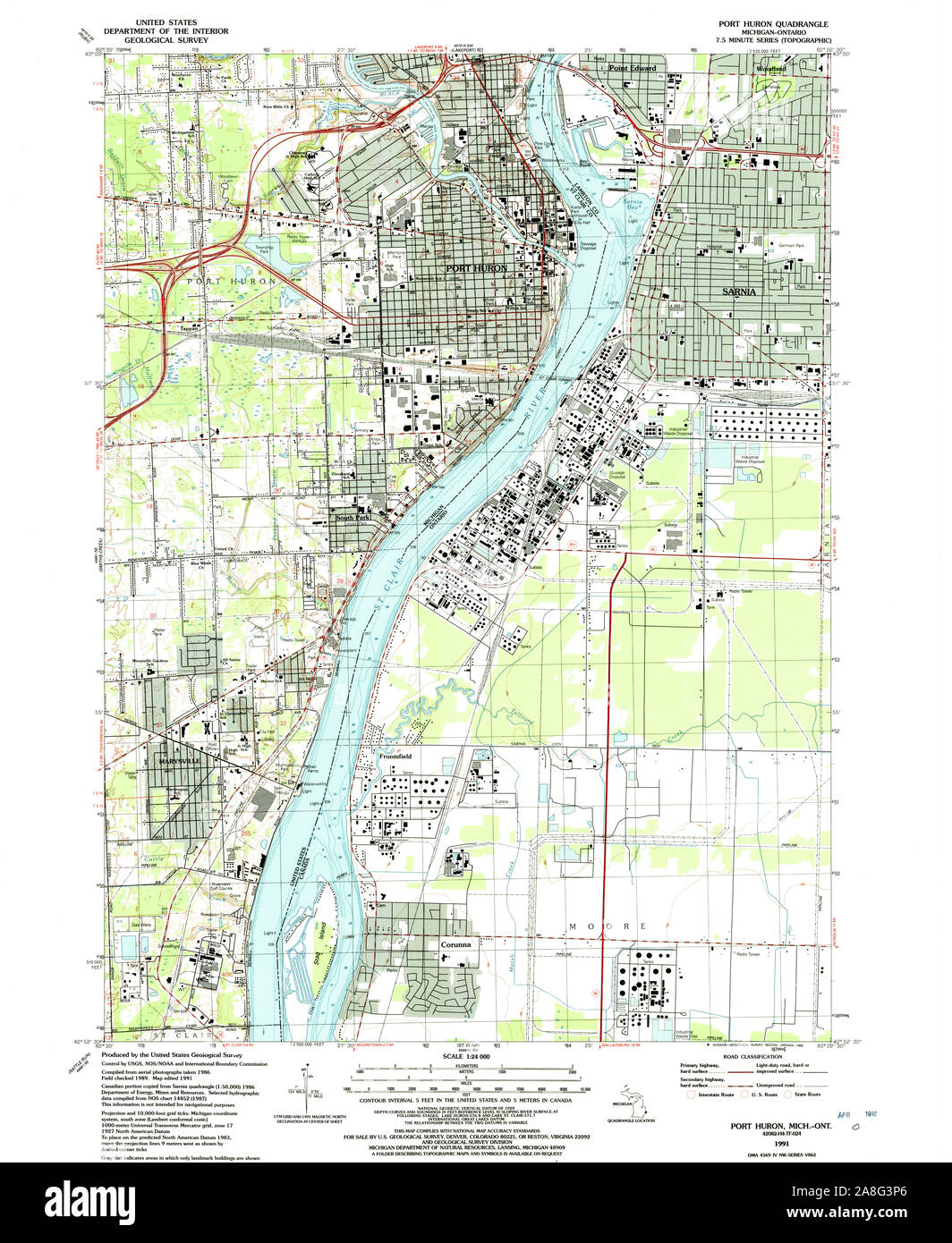 Port huron historical hi-res stock photography and images - Alamy