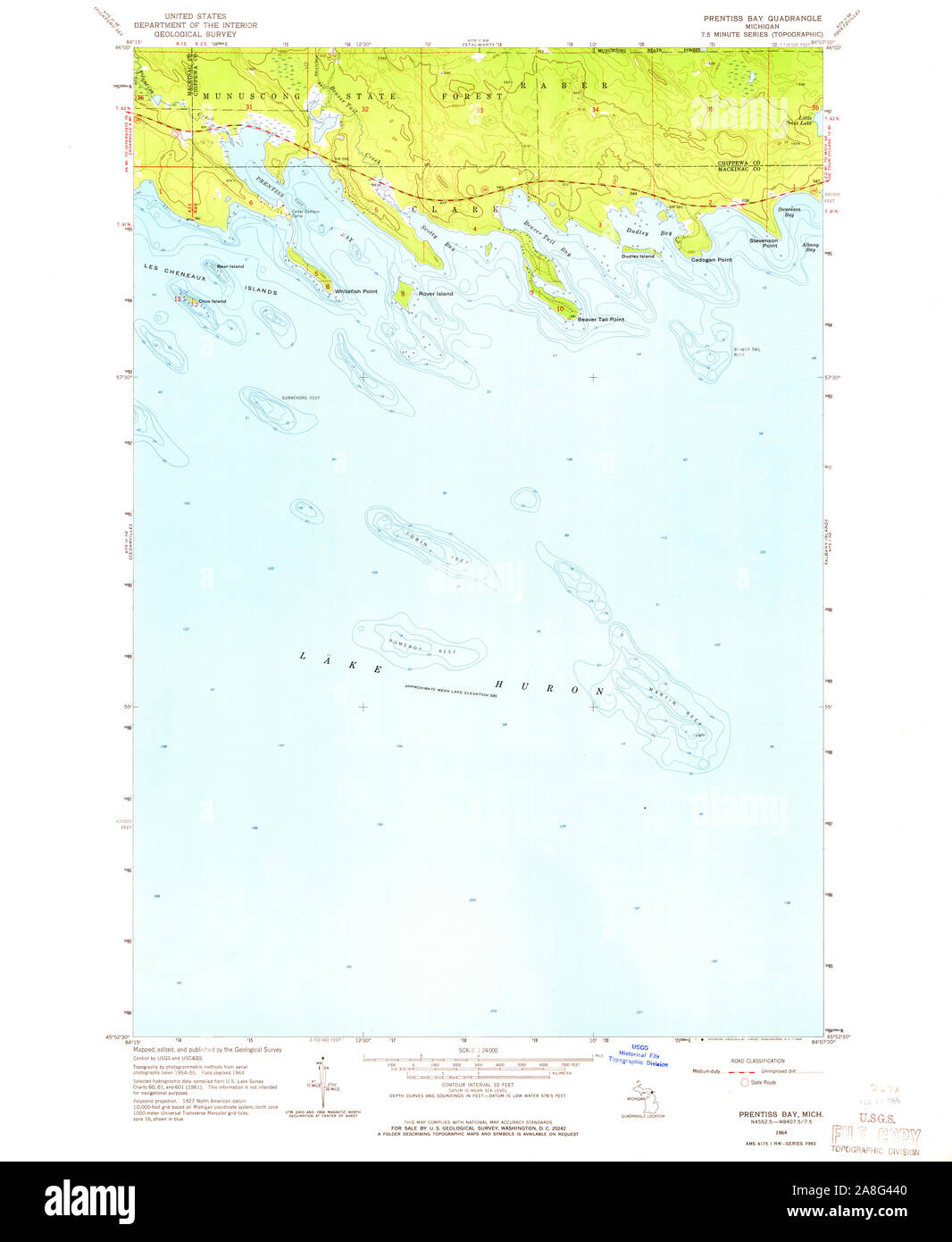 Map of prentiss hi-res stock photography and images - Alamy