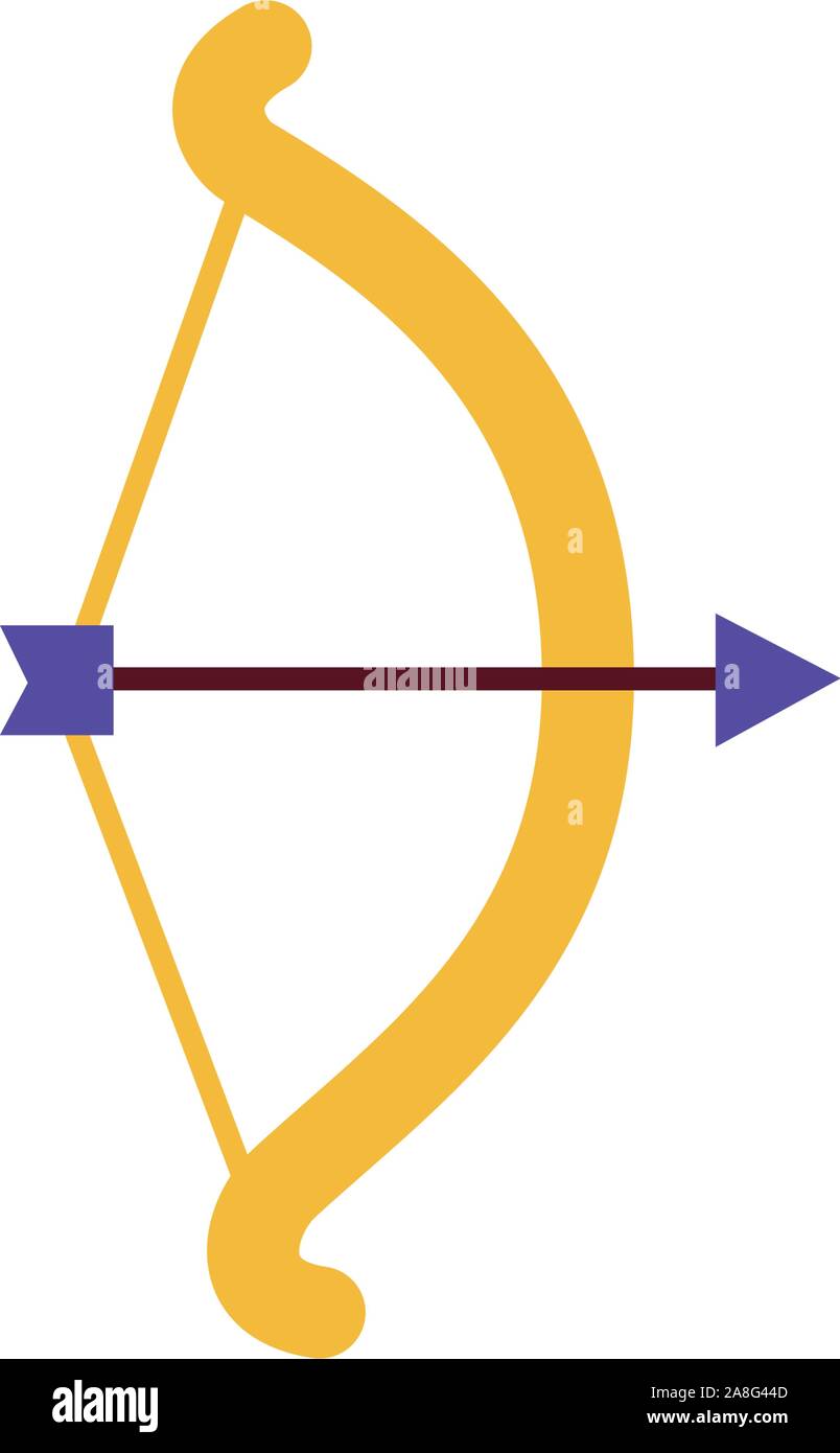 Isolated arrow with arch vector design Stock Vector Image & Art - Alamy