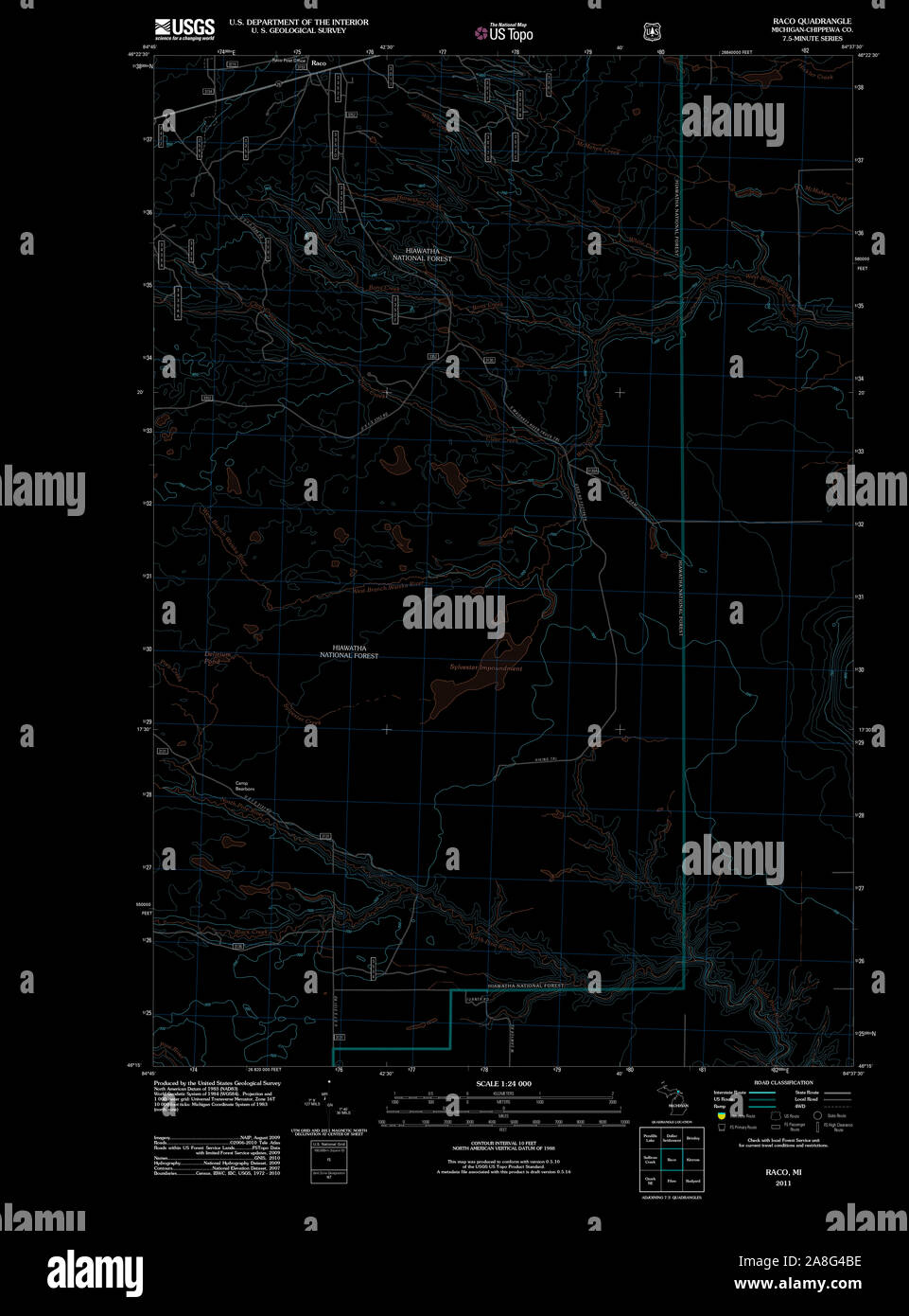Map of raco hi-res stock photography and images - Alamy