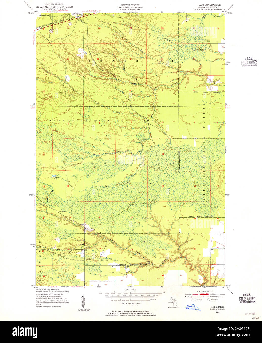 Map of raco hi-res stock photography and images - Alamy
