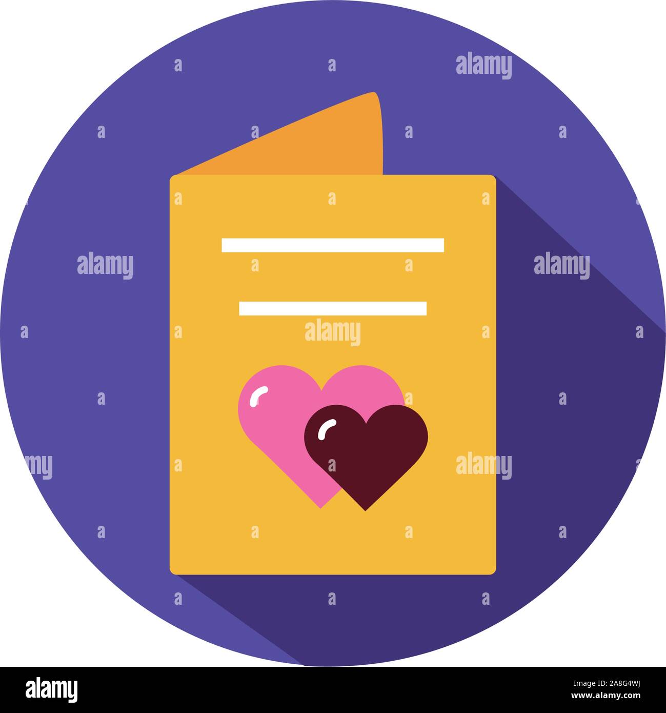 Isolated love menu vector design Stock Vector Image & Art - Alamy