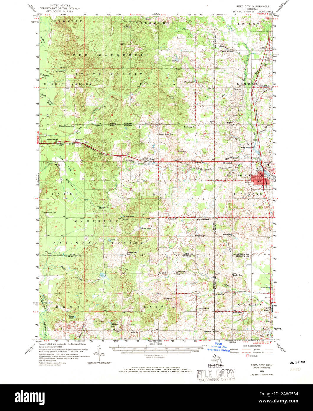 Map of reed Cut Out Stock Images & Pictures - Alamy