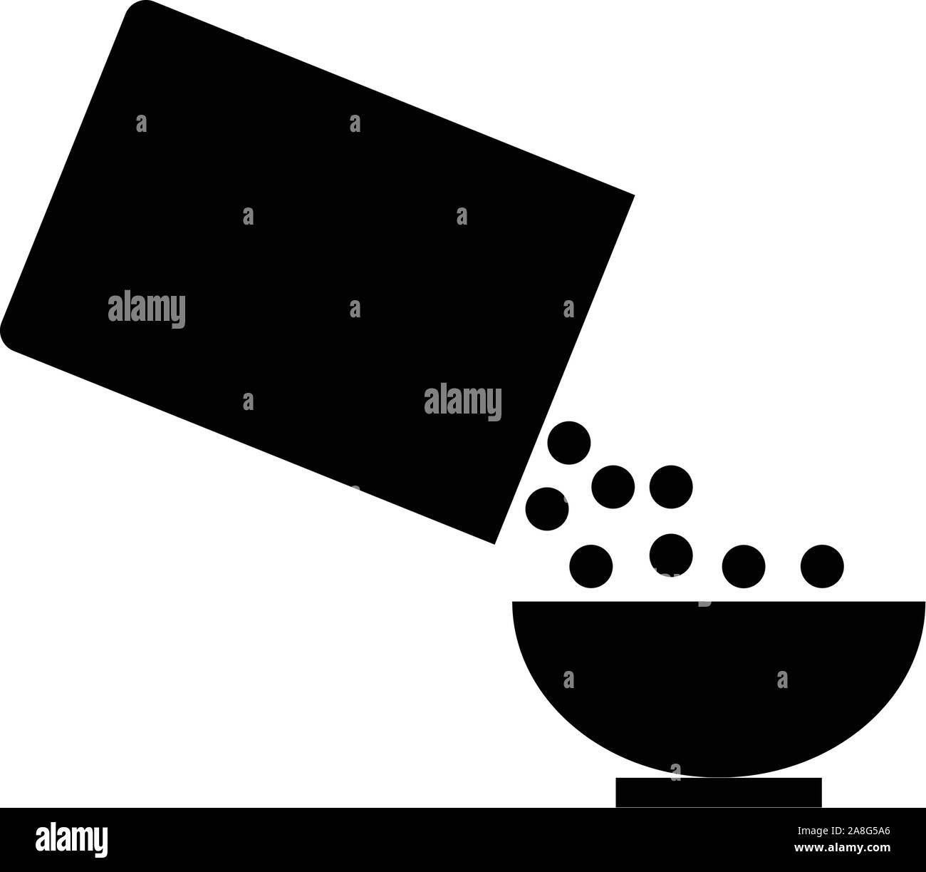 Cereal on breakfast Black and White Stock Photos & Images - Alamy