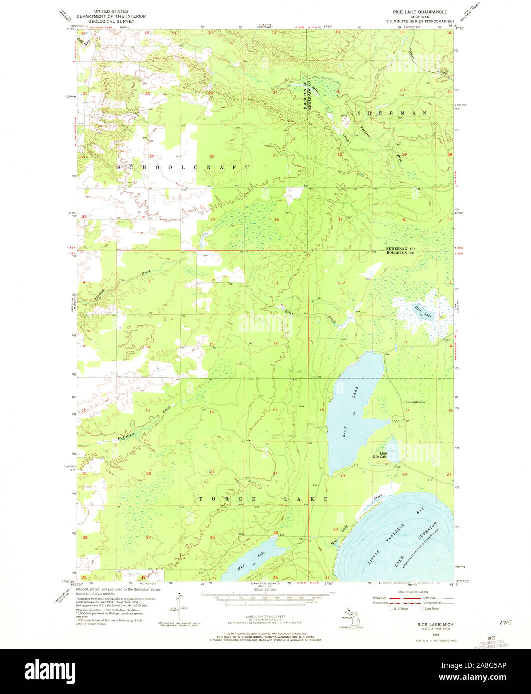 Rice lake Cut Out Stock Images & Pictures - Alamy