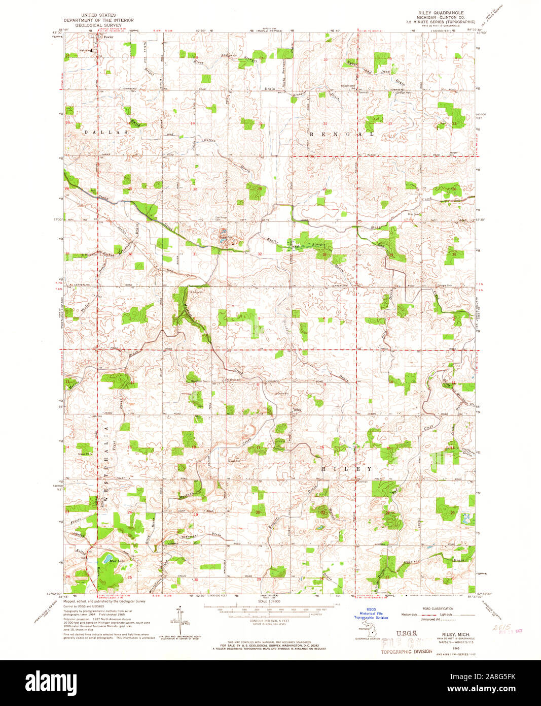 Riley map hi-res stock photography and images - Alamy