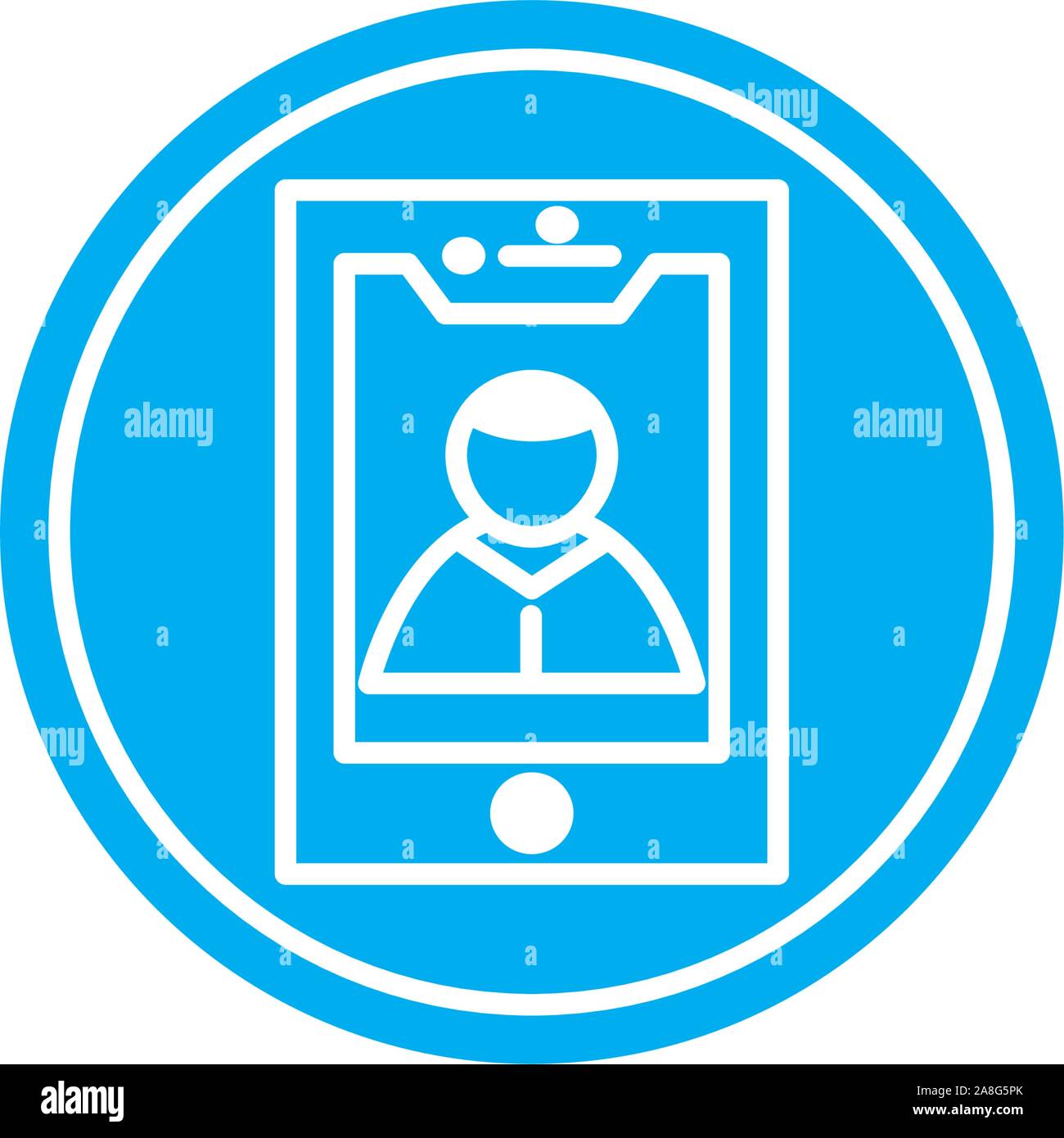 Social media and multimedia avatar icon, Apps communication digital ...