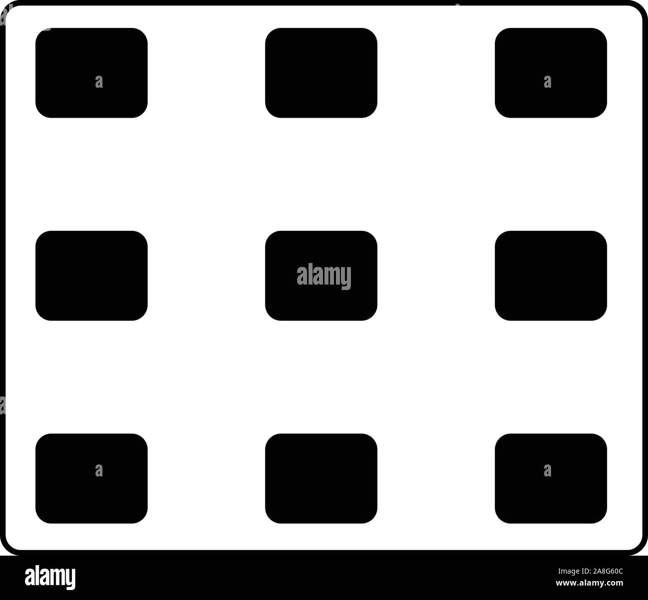 menu icon on white background. menu symbol for your web site design ...