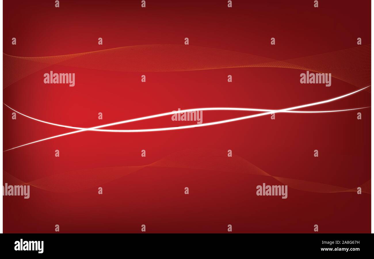 abstract color red wave design element. empty red background. gradient ...