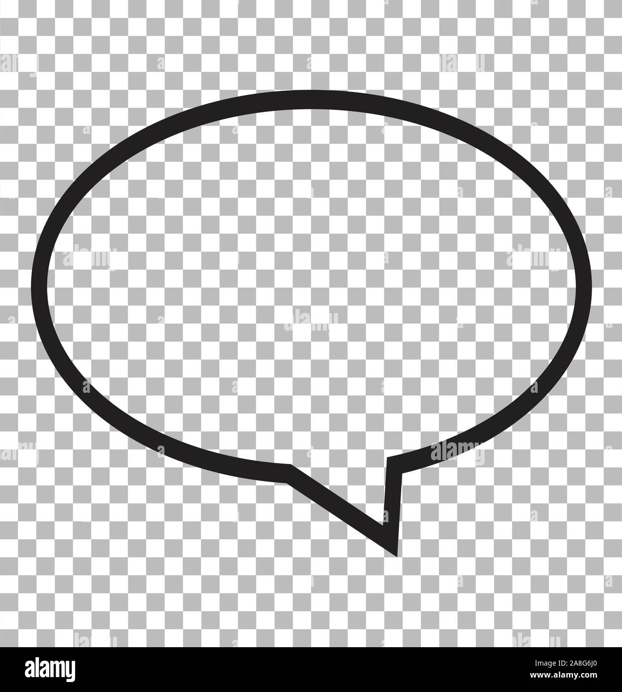 Speech Bubble Transparent Background