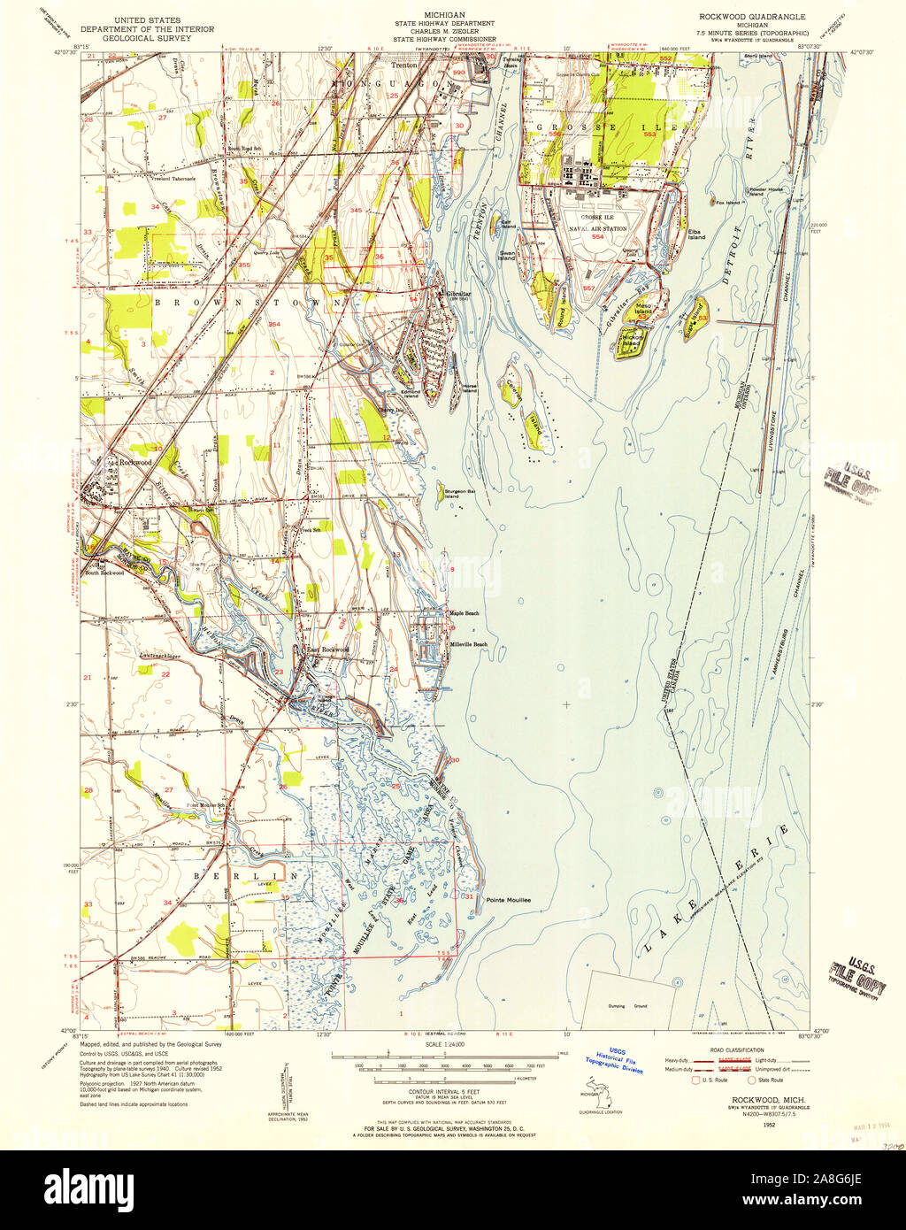 Map of rockwood hi-res stock photography and images - Alamy