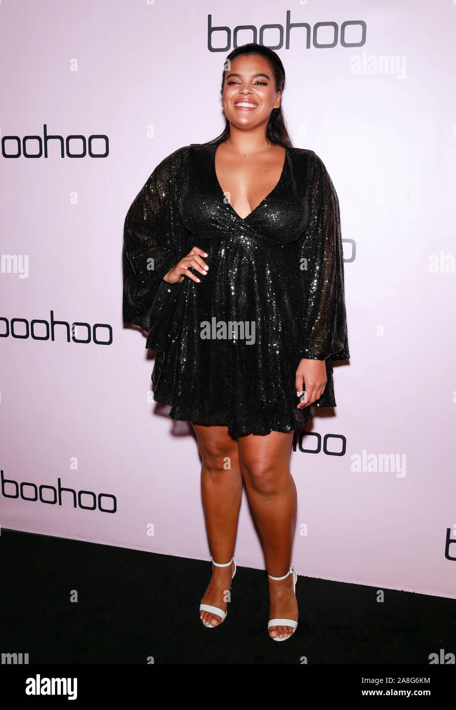 Los Angeles, California - Nov 07, 2019: Yvonne Simone attends boohoo x ...