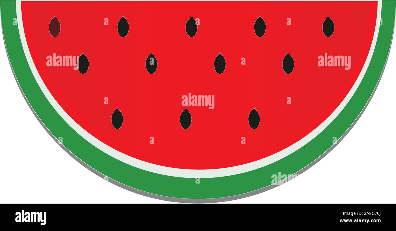 watermelon icon on white background. flat style. watermelon sign icon ...
