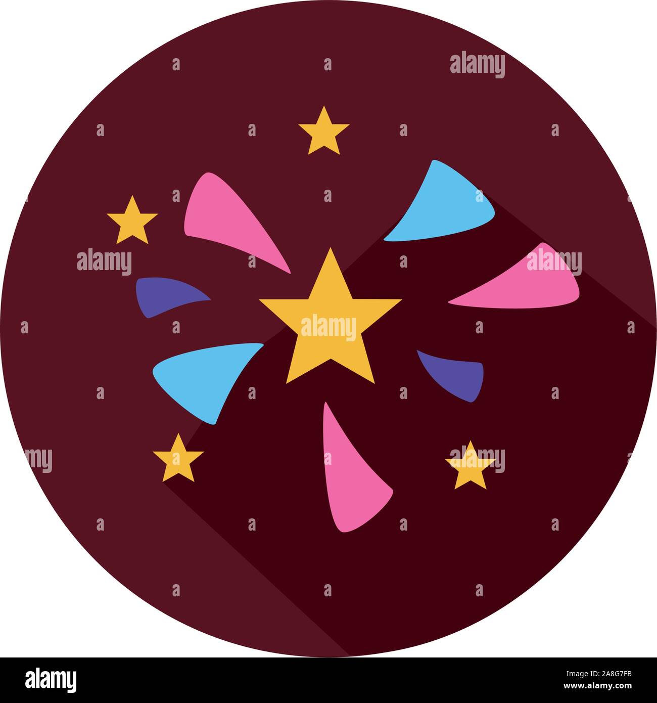 Isolated star shape design Stock Vector Image & Art - Alamy