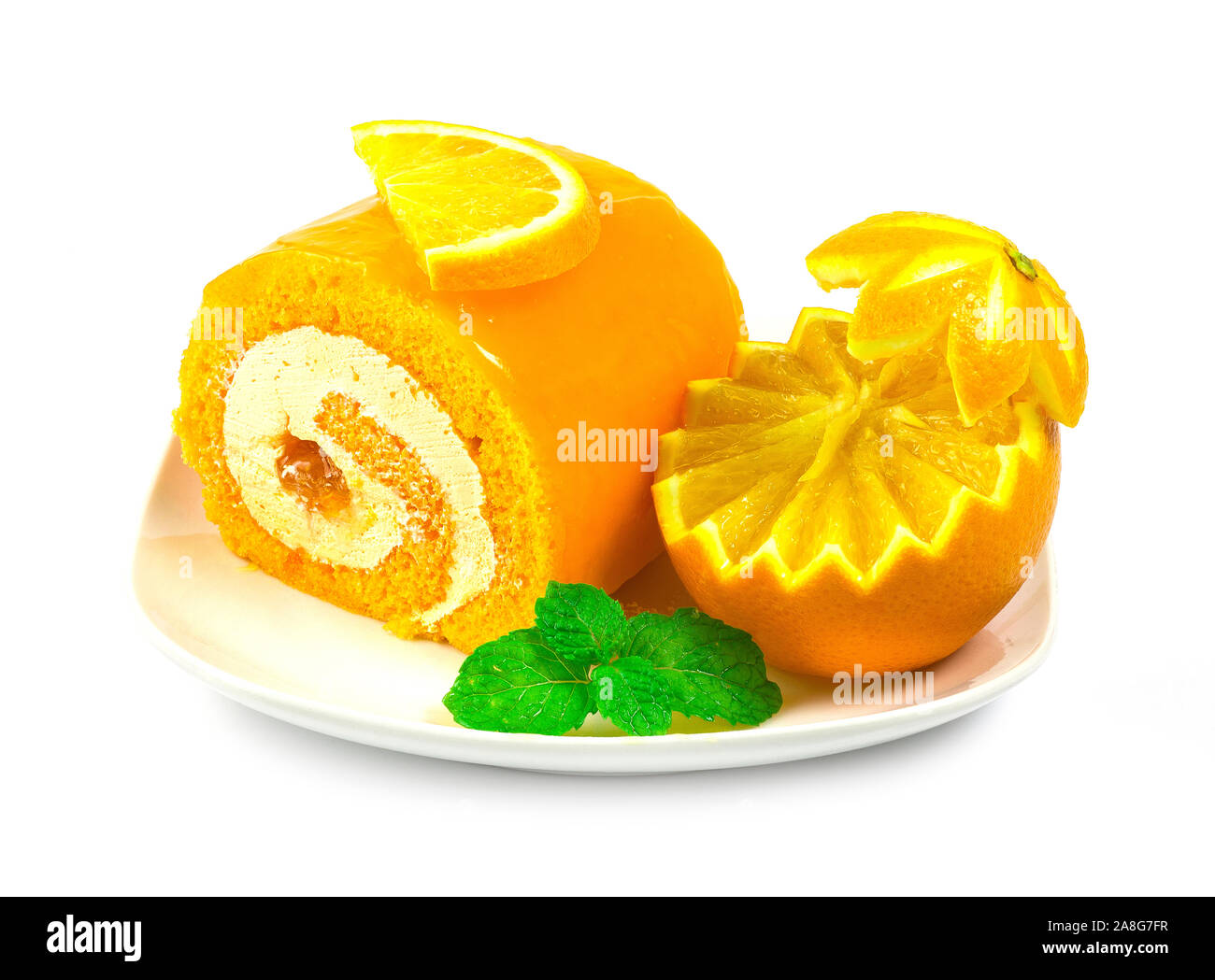 Orange roll hi-res stock photography and images - Alamy